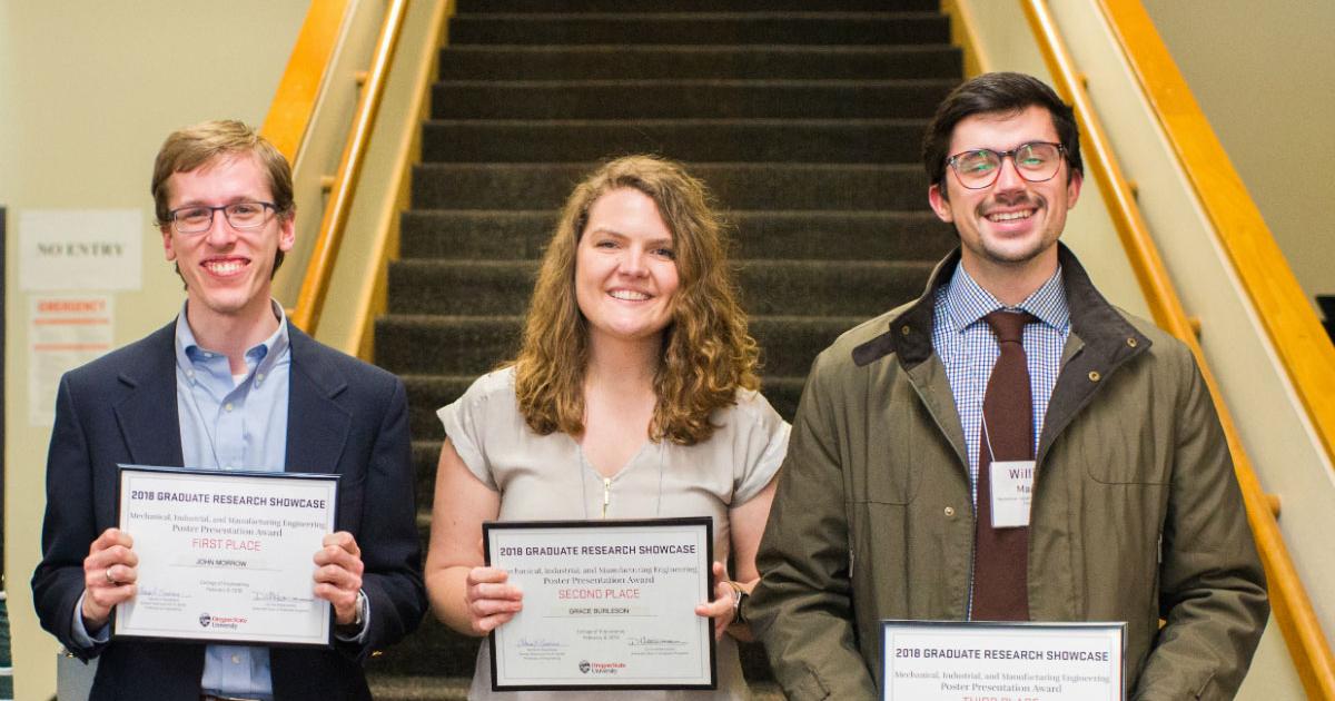 Graduate students showcase their solutions for a better world | College ...